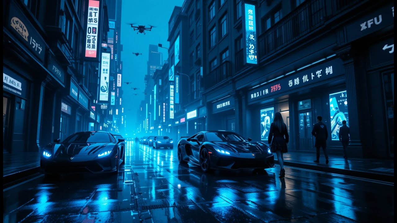 Neon Realms - Digital Saga #1 - AI Microfilm - YouTube