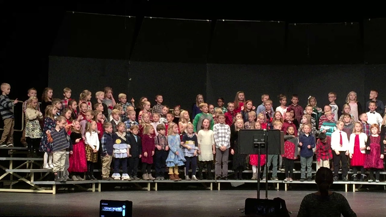Dutton Christian 2017 Christmas Program - Song Clip 2 - YouTube