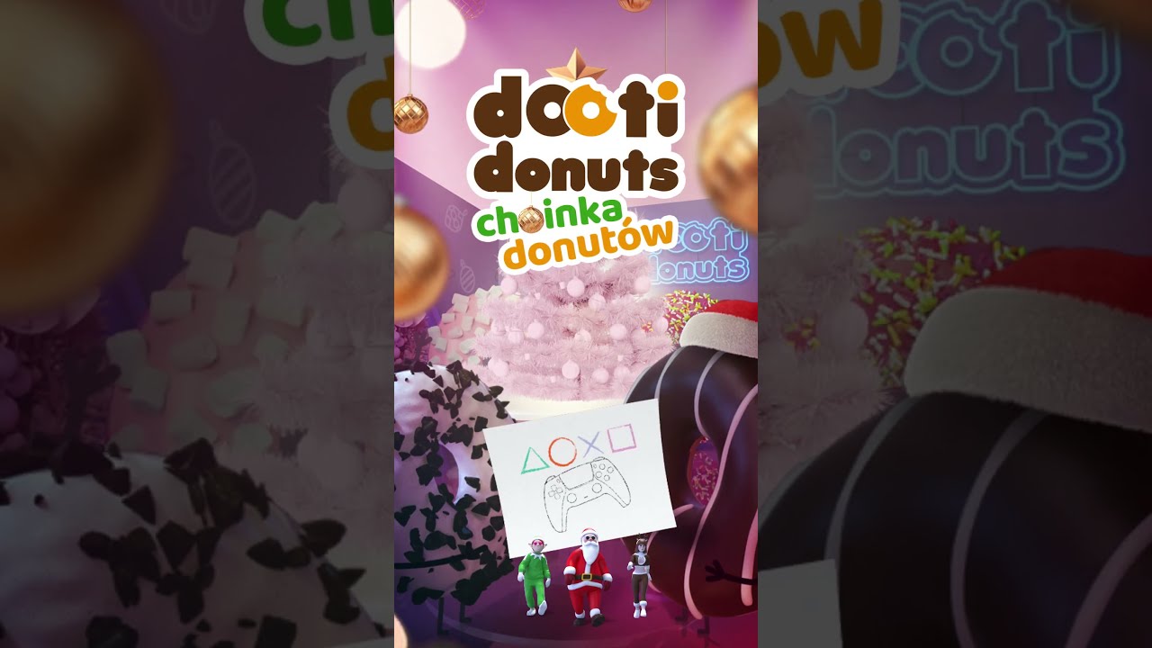 Ułóż choinkę w domu Dooti Donuts i zagraj o KONSOLĘ! - YouTube