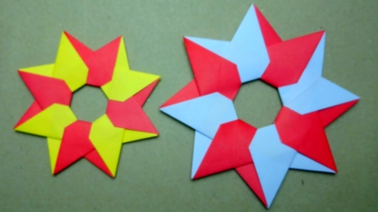 Origami Robin Star/ Robin Star-07 - YouTube