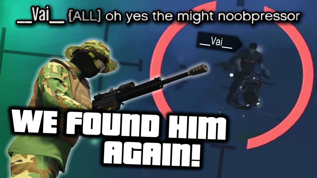We Found The Same Player AGAIN And Gave Him Another Fight in GTA Online ...