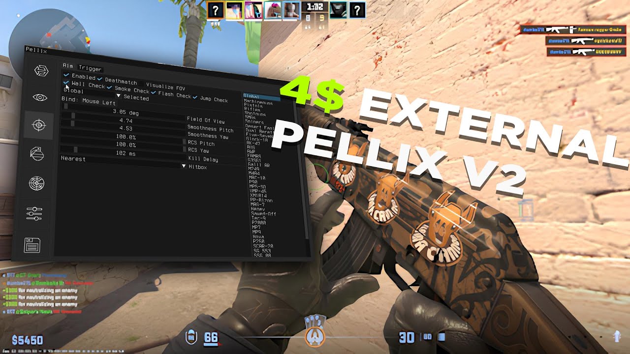 POWER / CS2 Cheating ft. pellix.xyz - YouTube