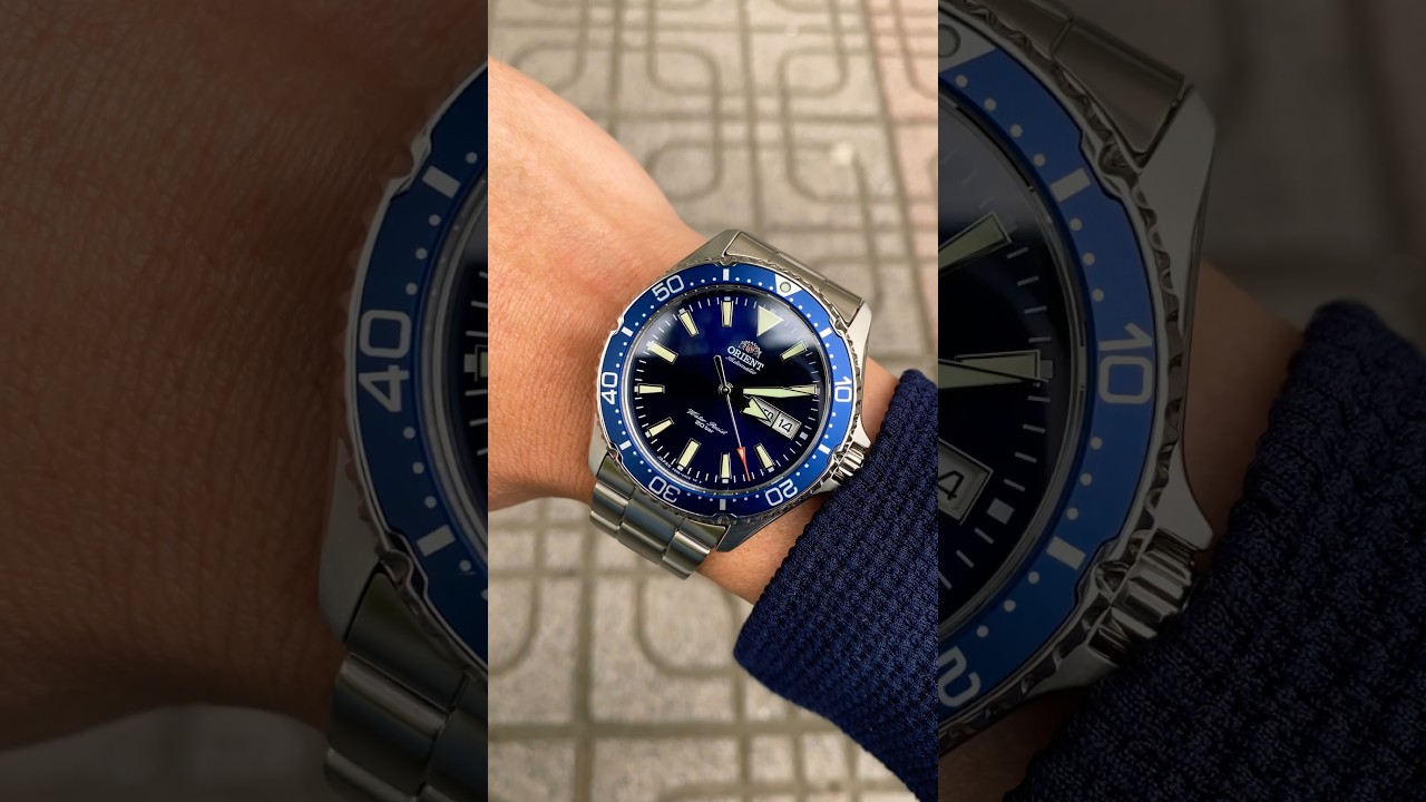 Mở hàng năm mới - Orient Mako 3 Blue made in Japan siêu lướt # ...