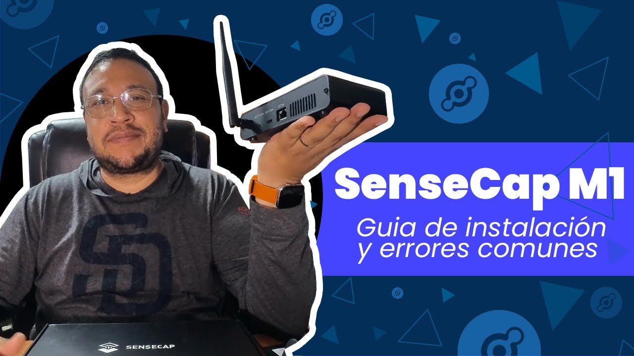 SenseCap M1 Unboxing, guia de instalación y errores comunes. - YouTube