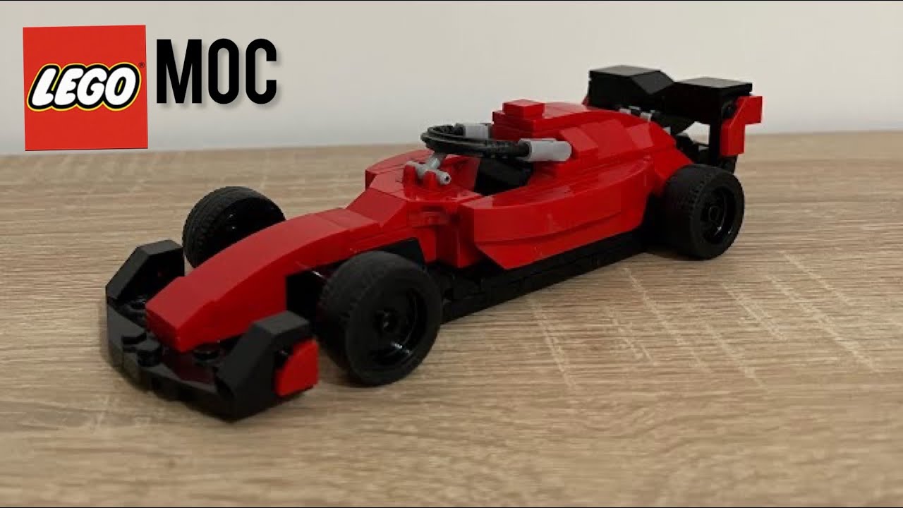 LEGO Ferrari SF-23 Moc F1 TUTORIAL - YouTube