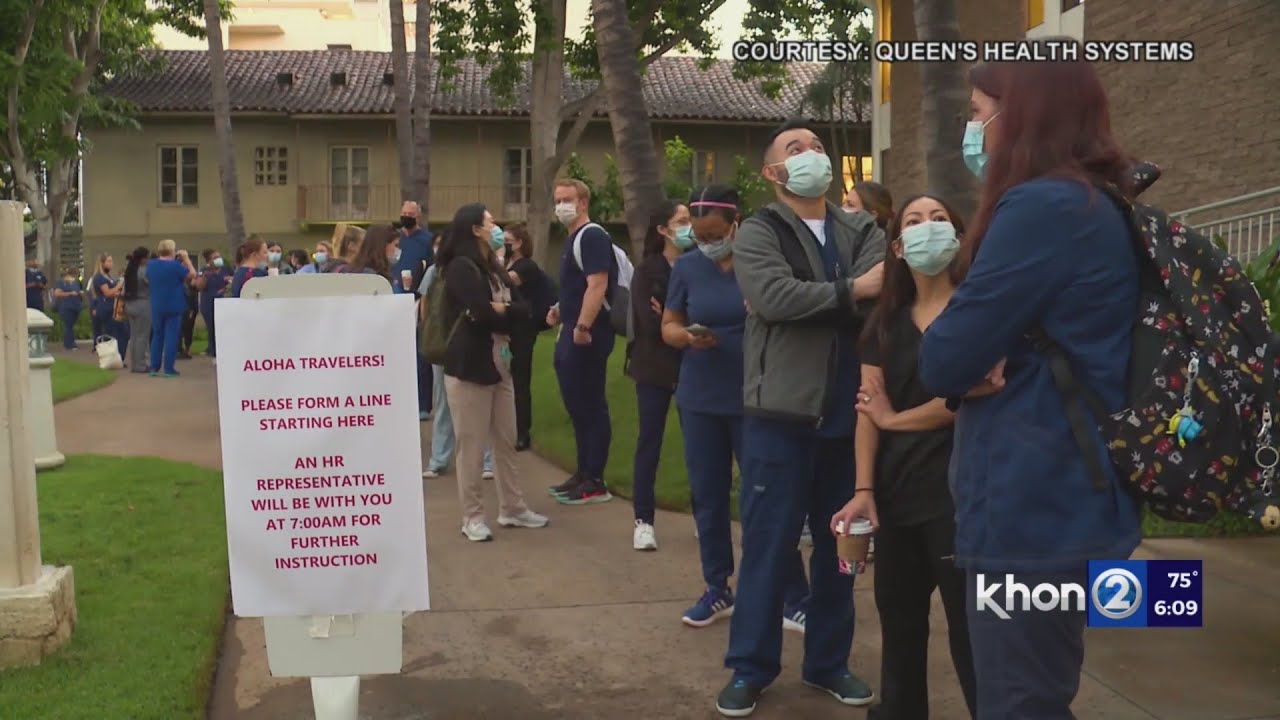 More than 100 FEMA nurses give a helping hand at The Queen's Medical ...