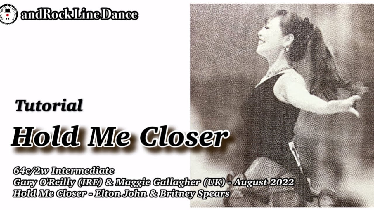 Hold Me Closer Line Dance(Intermediate) - Tutorial - YouTube