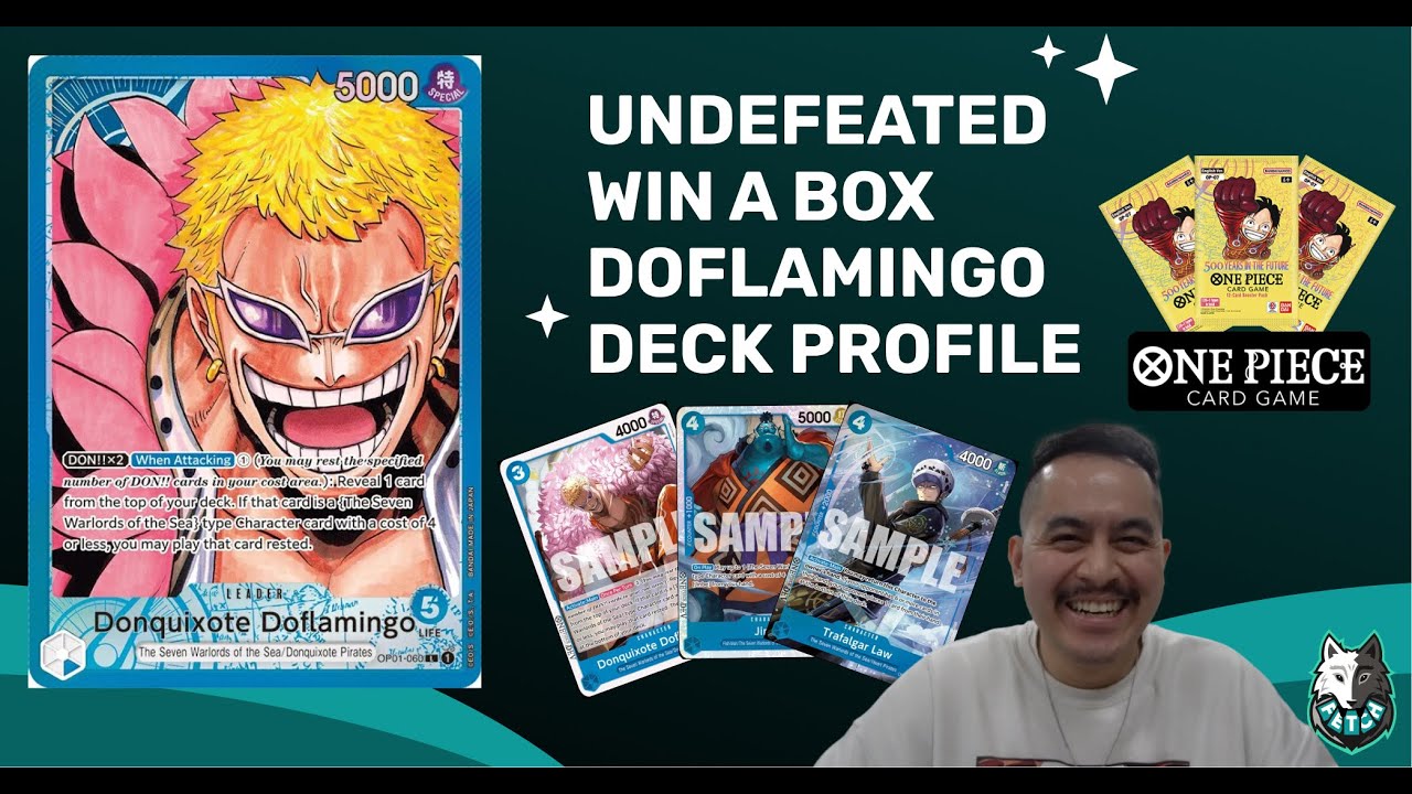 1st Place Blue Doflamingo Deck Profile | Win a Box | One Piece TCG ...