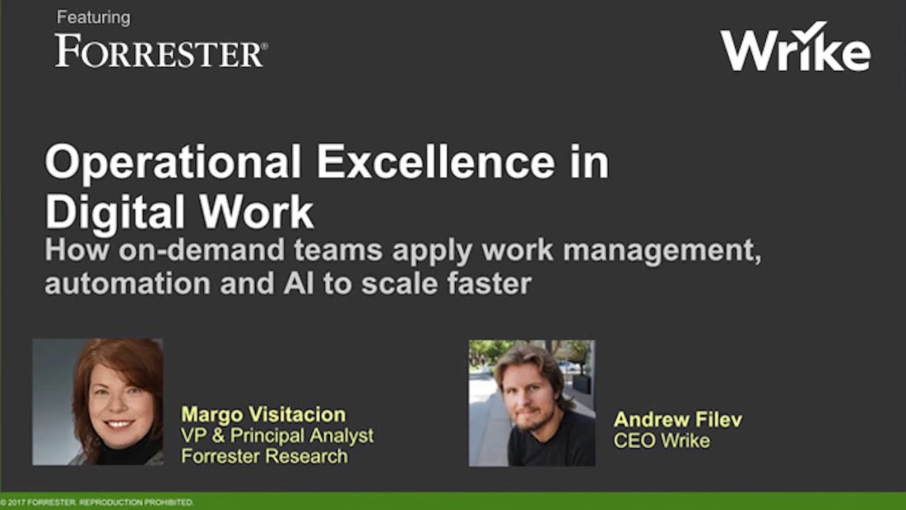 Operational Excellence in Digital Work with Forrester - YouTube