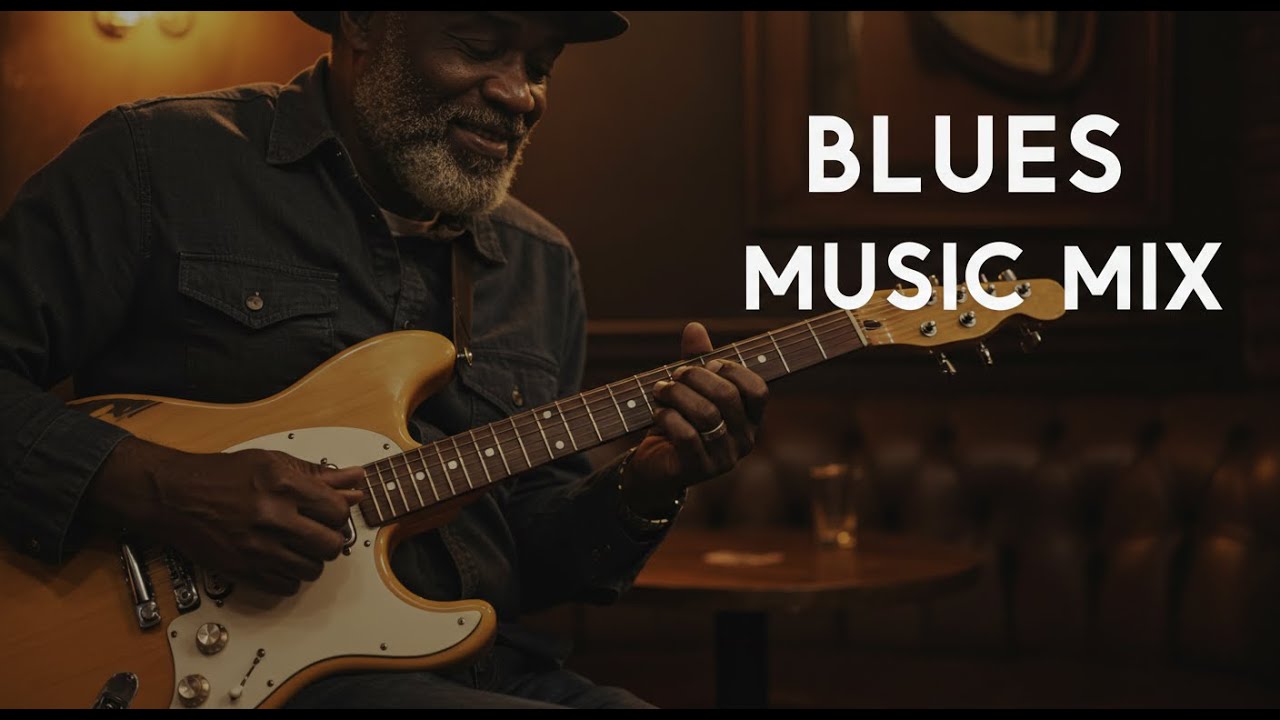 Blues Essentials 2025 | Slow Tempo & Reflective Guitar Solos - YouTube