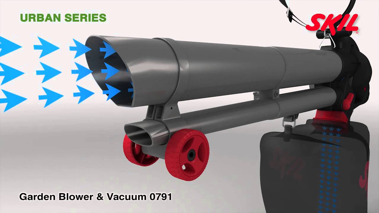 Skil 0791: 2800W Skil Garden Blower for effortless clearing of fallen ...