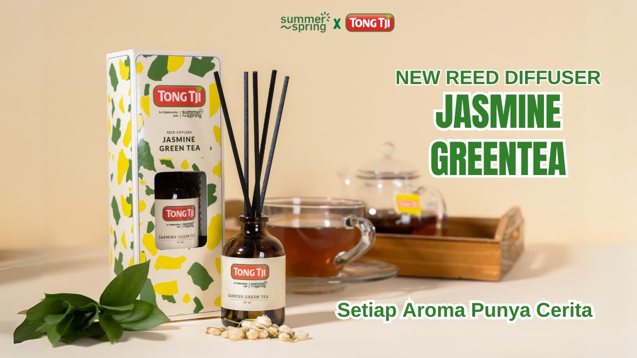 DA INFO - REED DIFFUSER JASMINE GREENTEA - SUMMERPSING X TONGTJI - YouTube