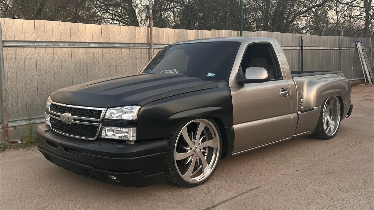 Stepside Project Goes To Paint!!! - YouTube