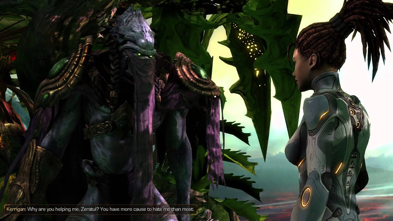 Claim the Power of Zerus - StarCraft II: Heart of the Swarm - YouTube