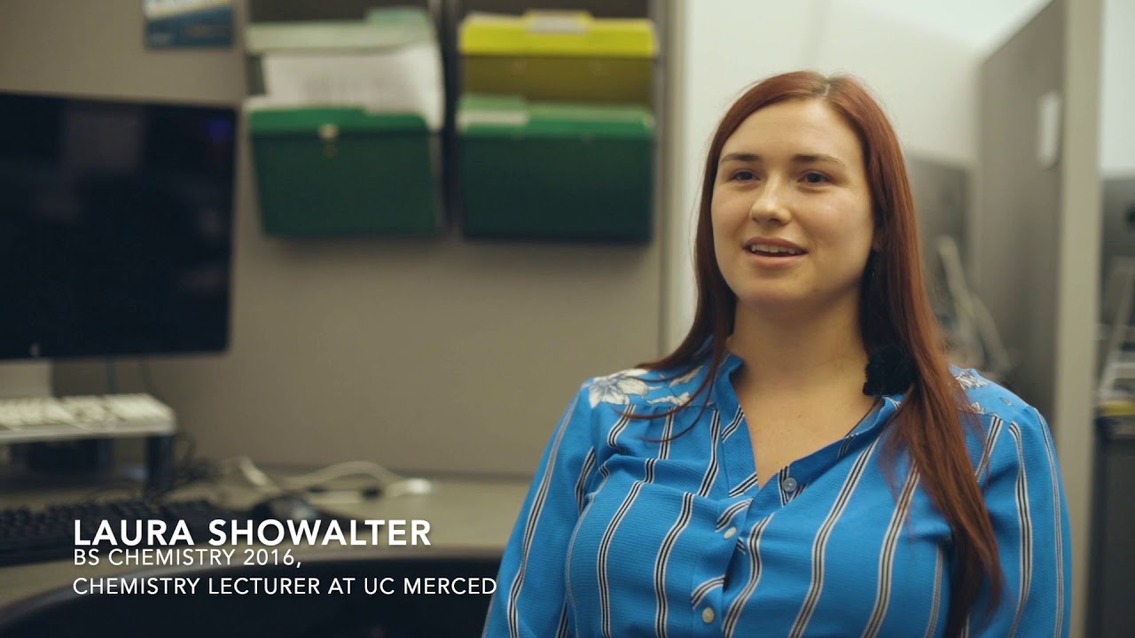 Laura Showalter, Chemistry Lecturer at UC Merced - YouTube