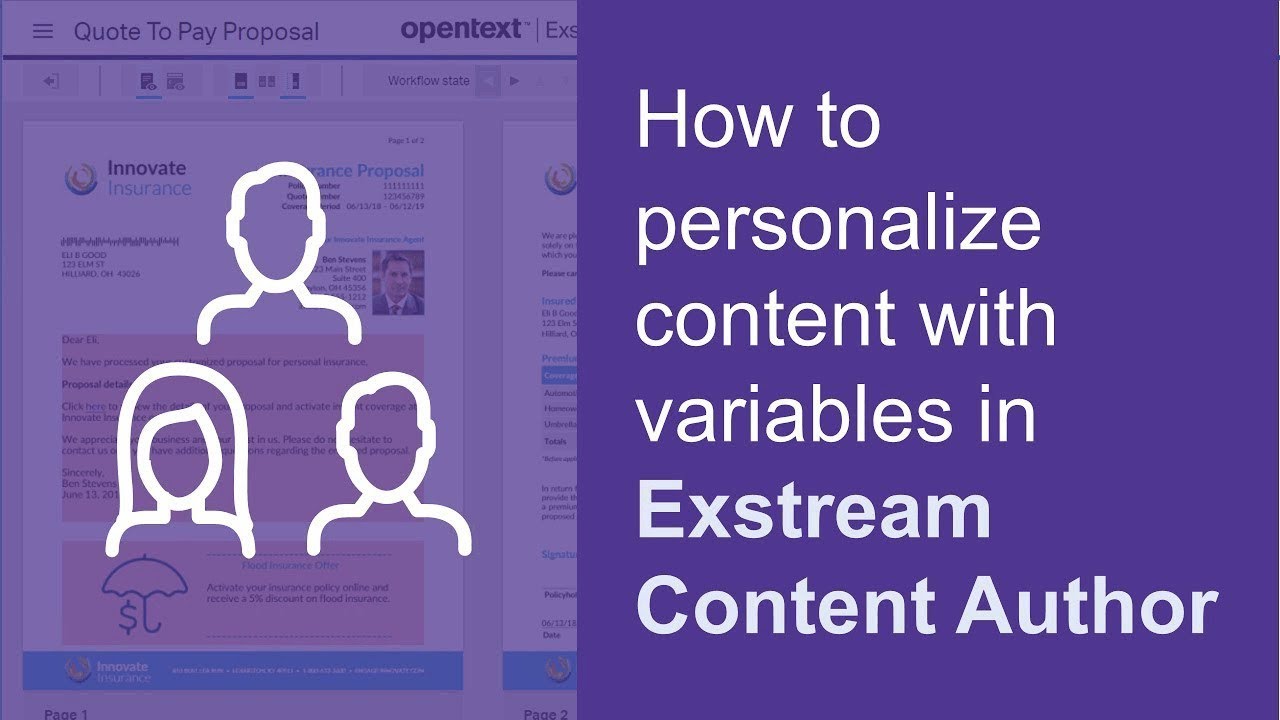 How to personalize content with variables in Content Author | OpenText ...