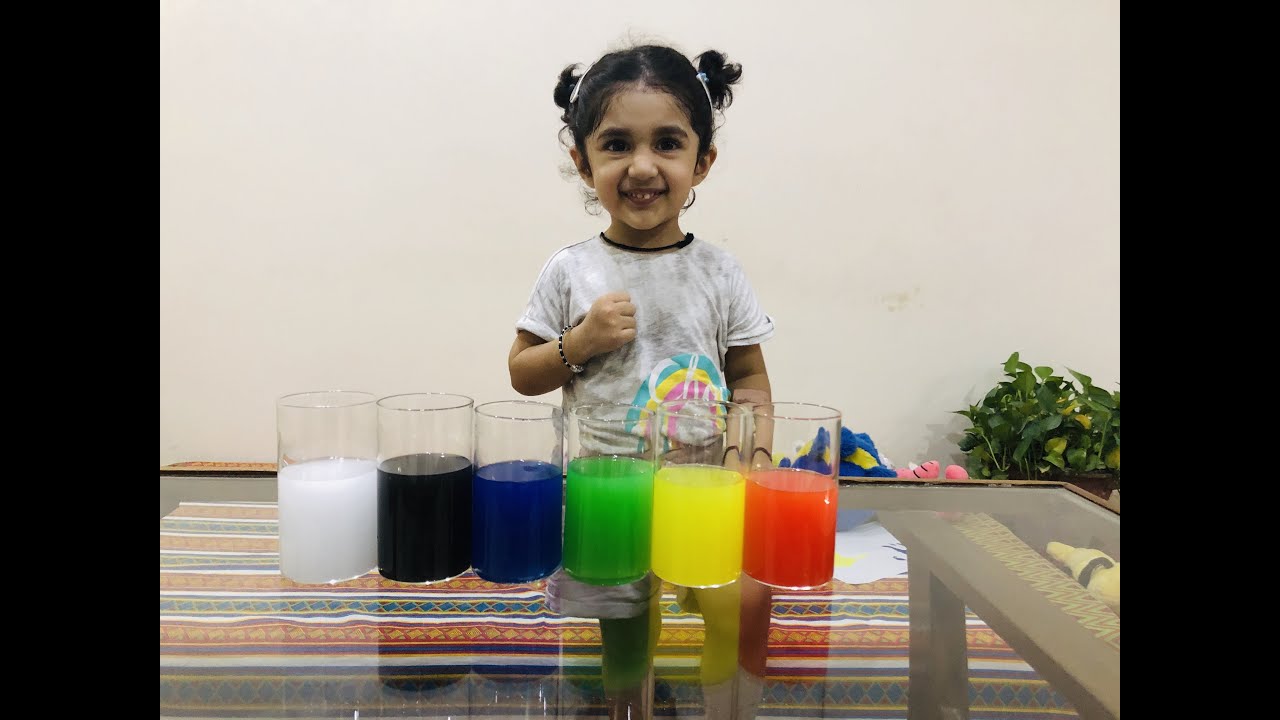 Learn colors | Colors for Kids | Hand Painting | Magic with Colors ...