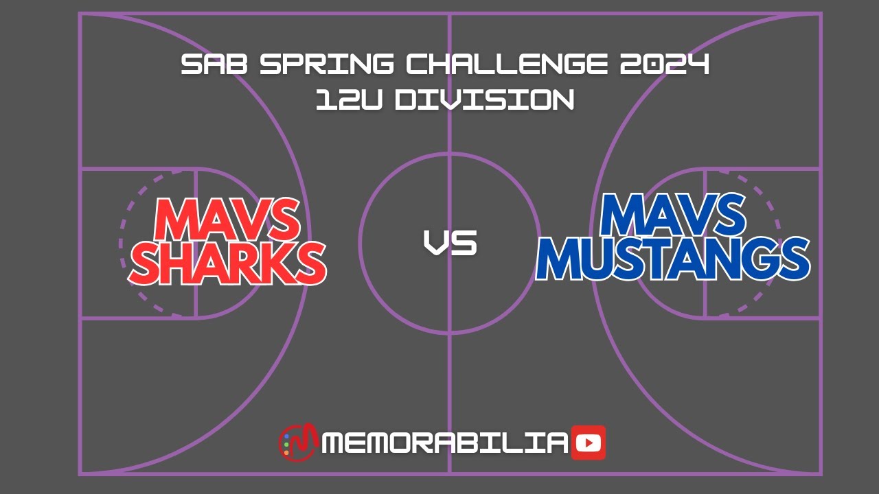 2024 SAB SPRING CHALLENGE - MAVS Sharks vs MAVS Mustangs - YouTube