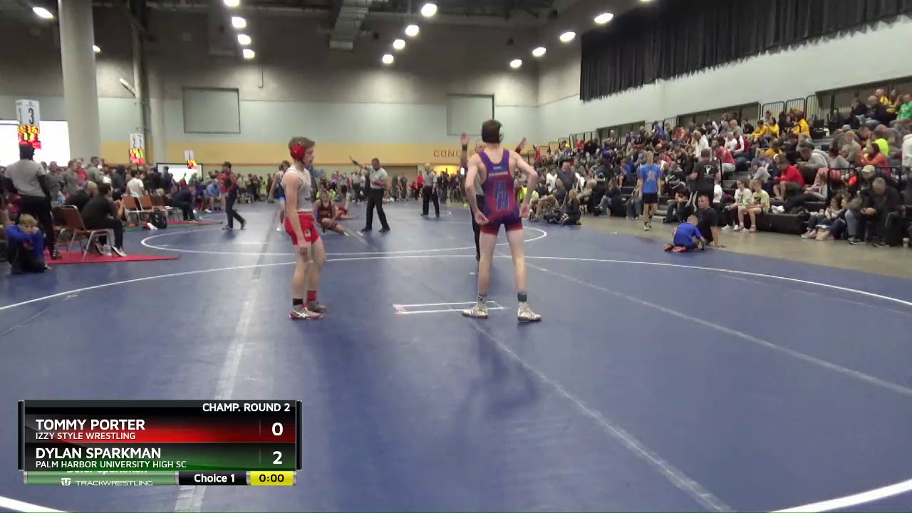 High School (9th - 10th Grade) 106 Tommy Porter Izzy Style Wrestling Vs ...