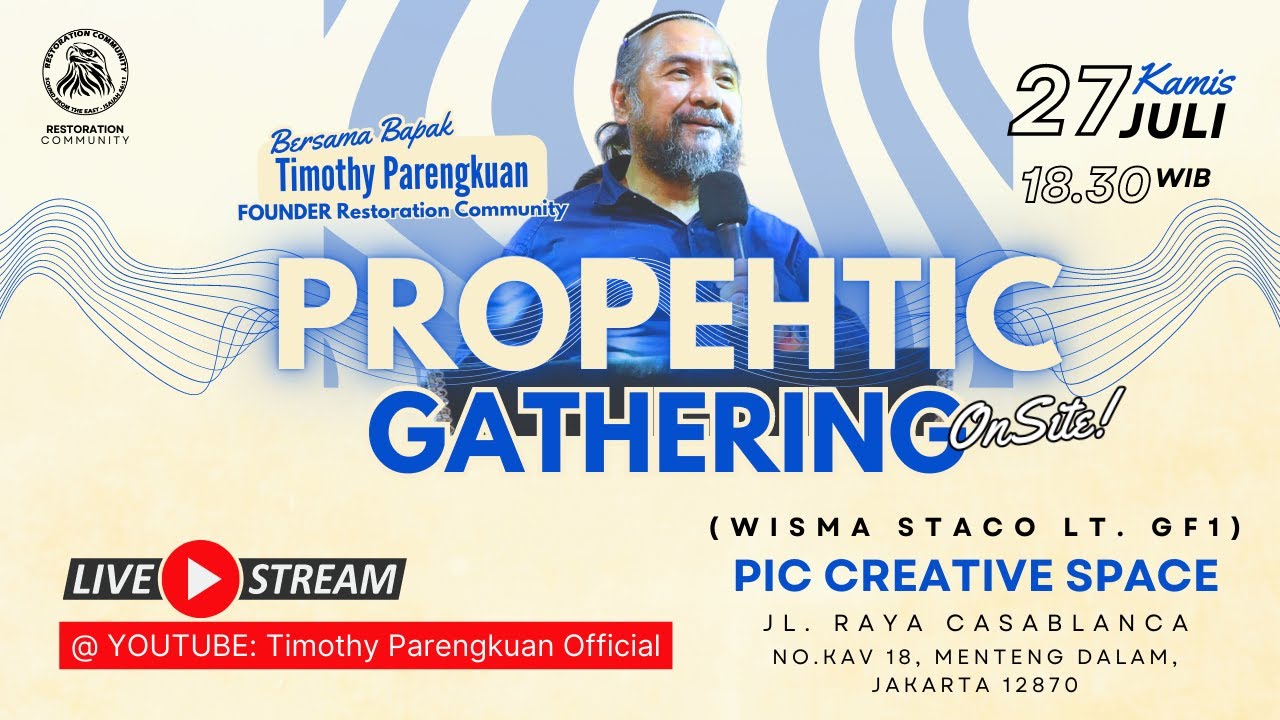 PROPHETIC GATHERING | 27 Juli 2023 - YouTube