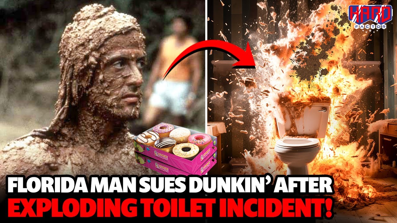 Florida Man Sues Dunkin’ After Exploding Toilet Incident - YouTube