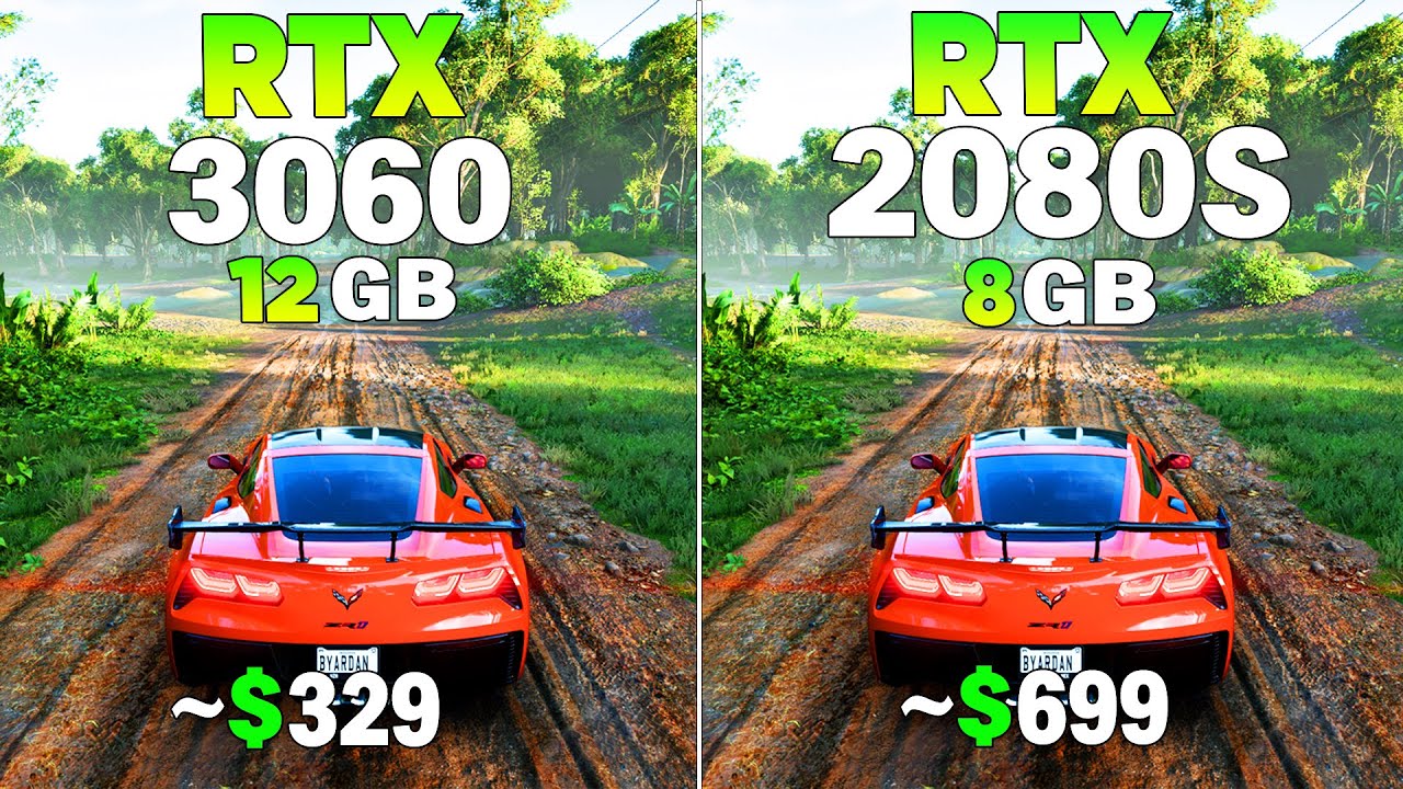 RTX 3060 vs RTX 2080 Super - Test in 8 Games - YouTube