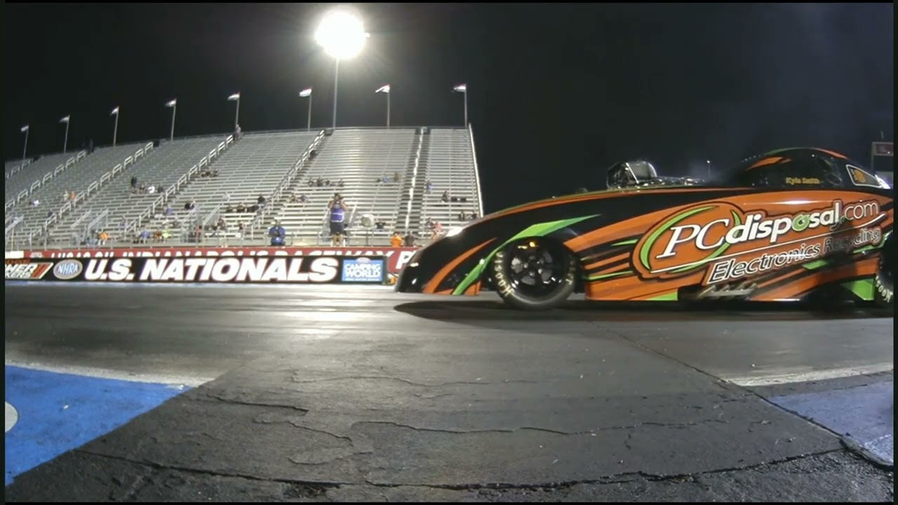 Kyle Smith, DJ Cox, Top Alcohol Funny Car, Jegs Allstars Final ...