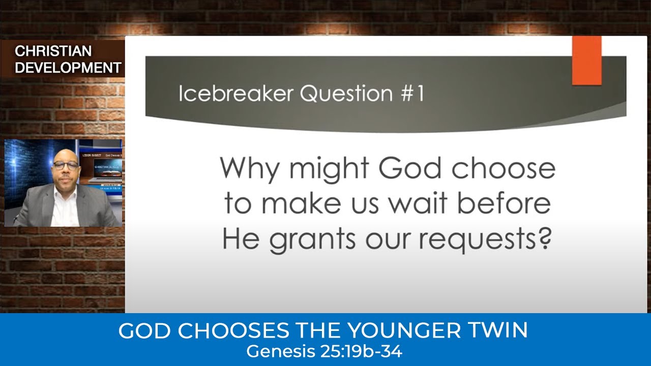 Christian Development - God Chooses the Younger Twin - YouTube