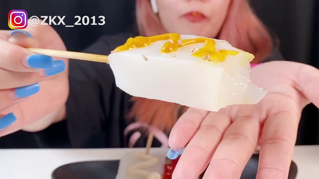 Delicious konjac cake - YouTube