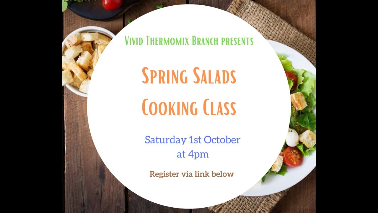 Spring Salads Cooking Class - YouTube