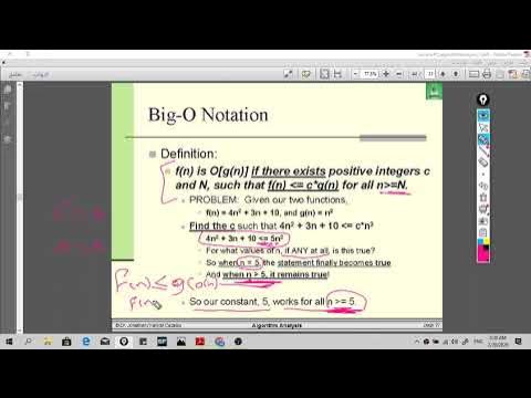 Data Structure algorithm analysis Part-2 (2) داتا ستركتشر تحليل الخوارزمية - YouTube