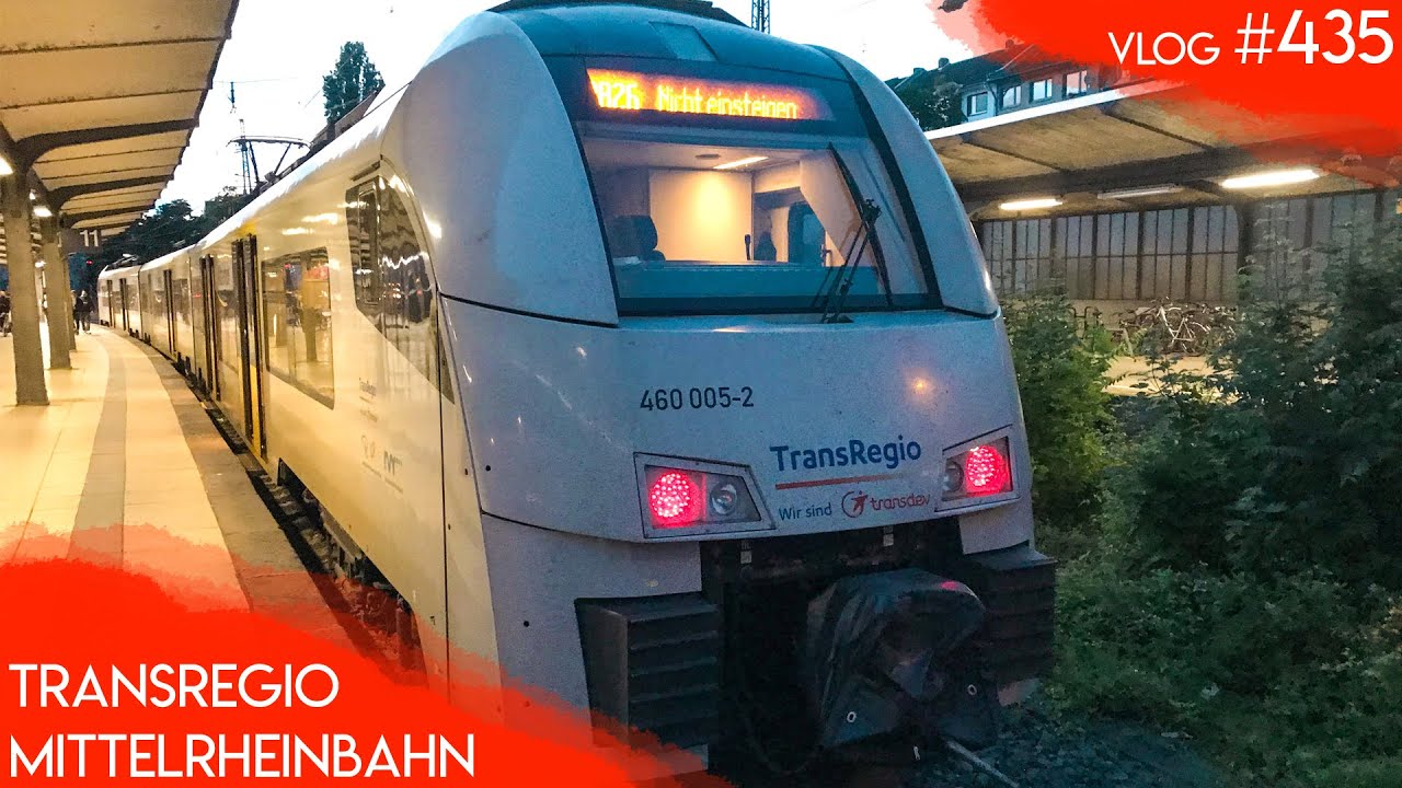 Im TRANSREGIO DESIRO ML durchs Mittelrheintal | TripReport | Vlog 435 - YouTube