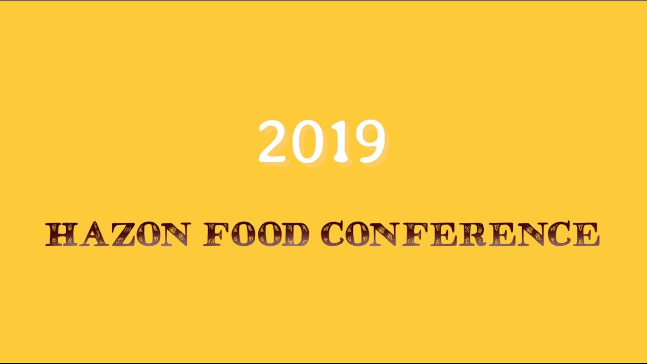 Hazon Food Conference 2019 Teaser - YouTube