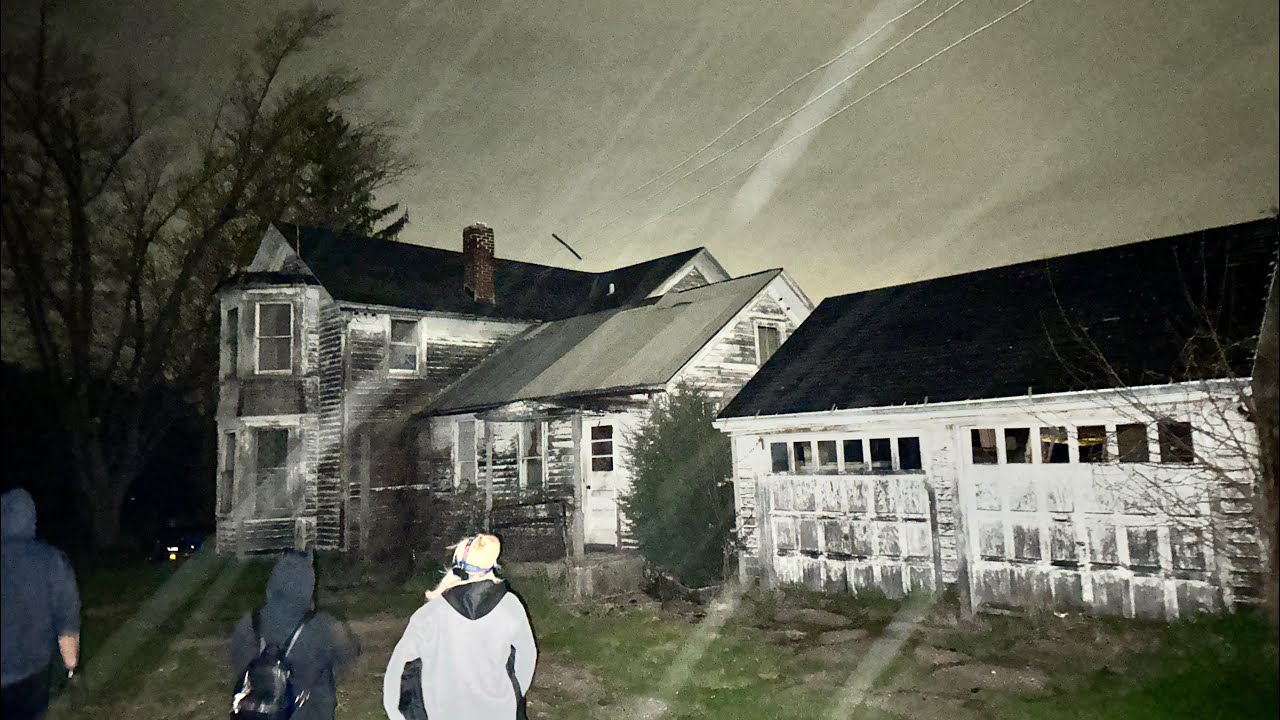 Finding A Creepy Abandoned Farm House *WE FOUND WHAT INSIDE??!!* - YouTube