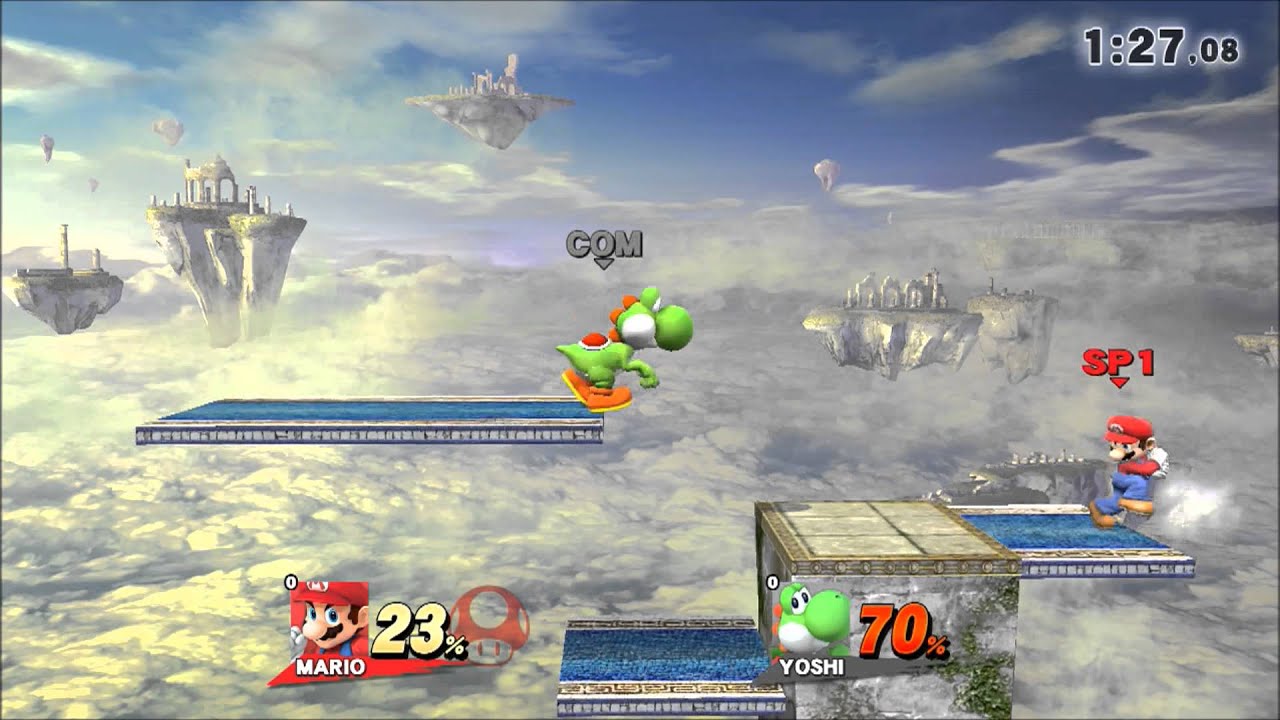 Super Smash Bros. for Wii U - Stage Builder: Rainbow Cruise - YouTube