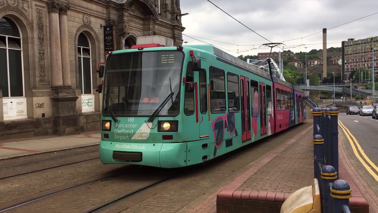 Stagecoach Sheffield SuperTram 116 At Fitzalan Square From Meadowhall ...
