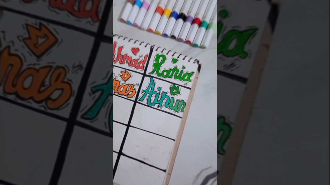 Name Ainun BUT in Calligraphy🖋️ #calligraphy #fypyoutube #fyp:)°∞ # ...