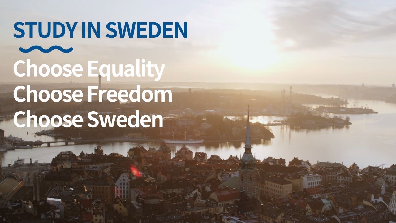[StudyInSweden] Choose Equality | Choose Freedom | Choose Sweden - YouTube