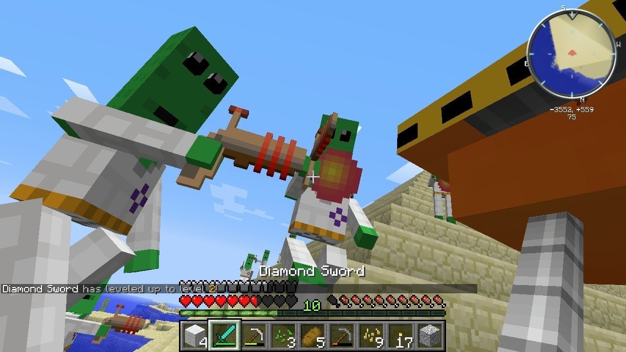 Modded Minecraft - Alien Invasion - YouTube