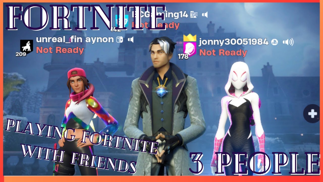 Playing fortnite with friends! - Fortnite - YouTube
