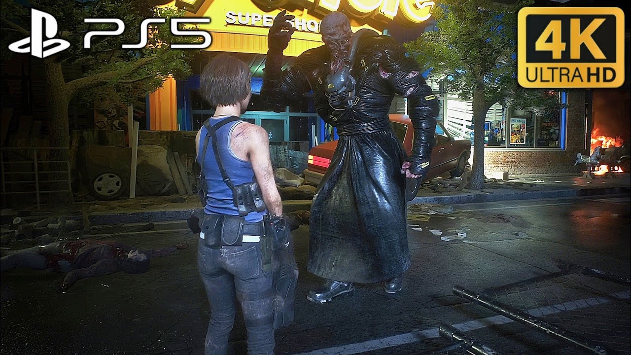 RESIDENT EVIL 3 REMAKE (PS5) Gameplay Walkthrough FULL GAME [4K 60FPS ...