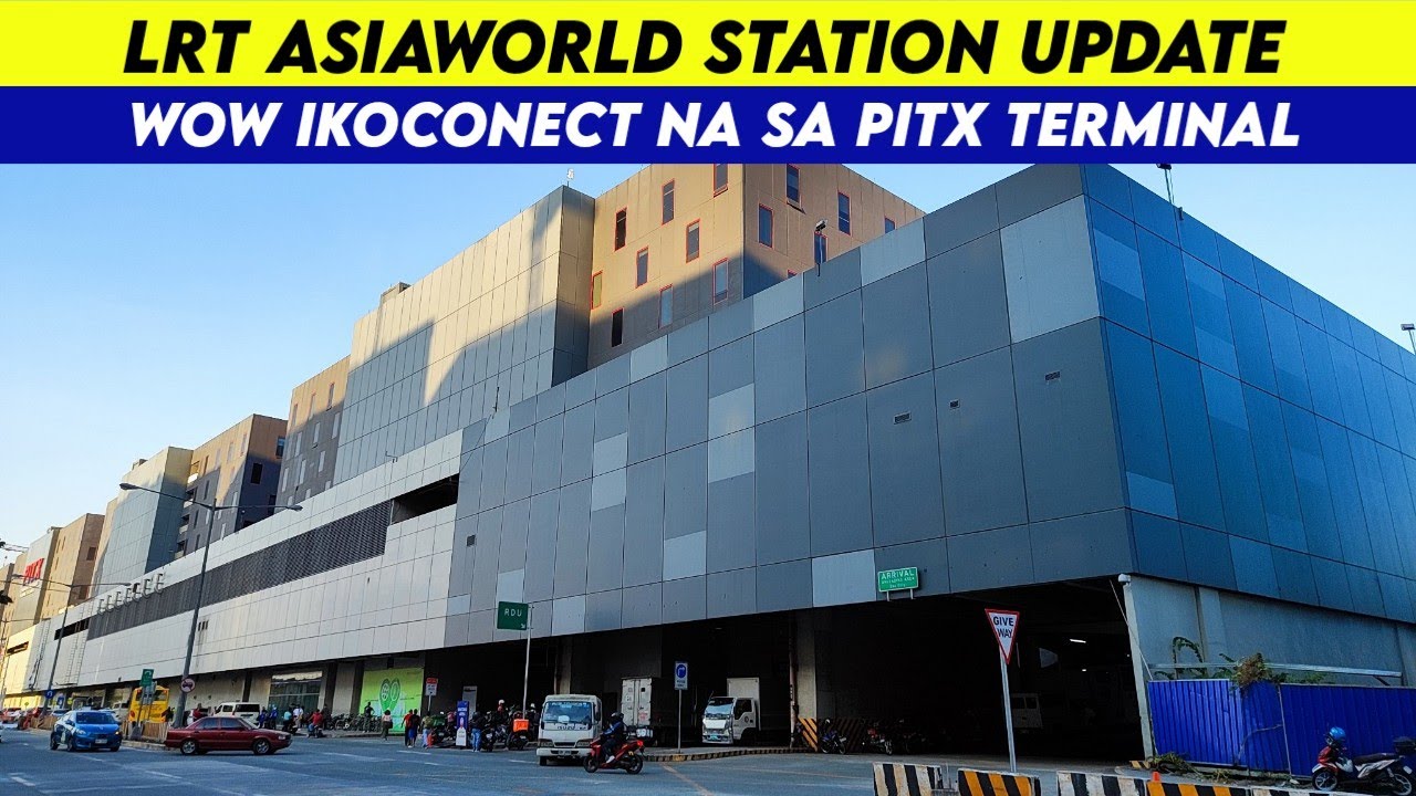 Lrt 1 Asiaworld Station Update - YouTube