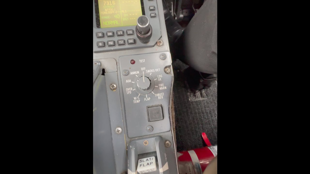 How to check the Rotary Test in a Citation X! - YouTube