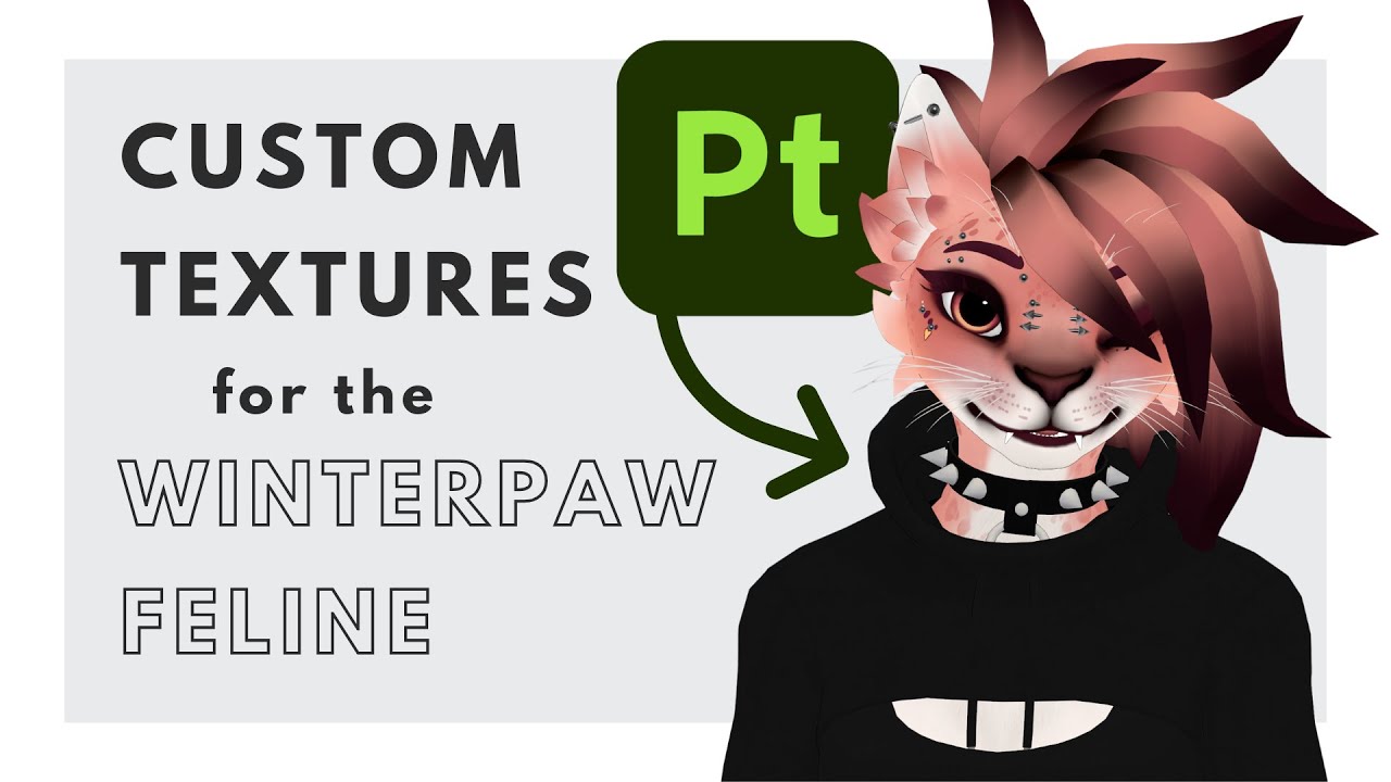 Winterpaw Feline - Creating Custom Textures with Substance Painter ...
