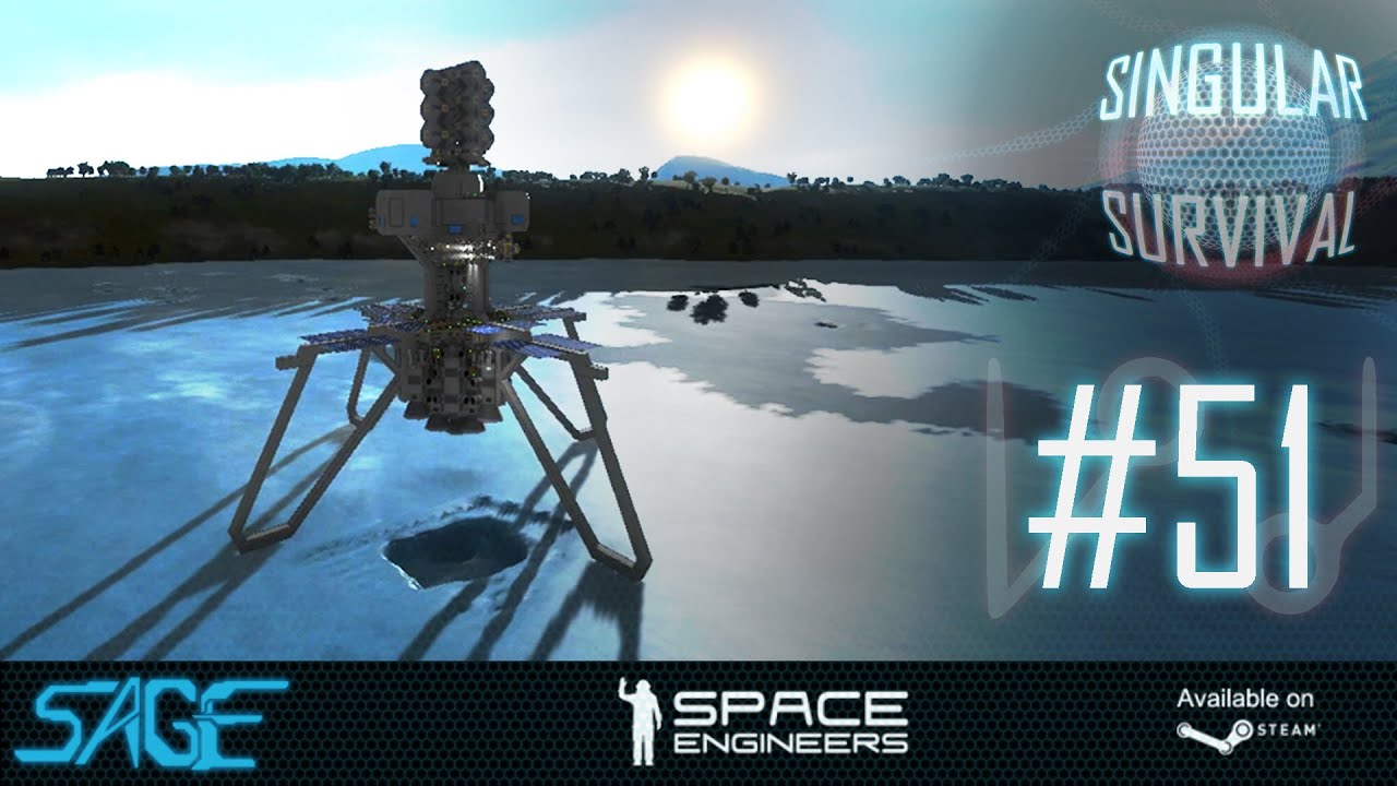 Space Engineers, Hydrogen Expansion (Singular Survival, Ep 51) - YouTube