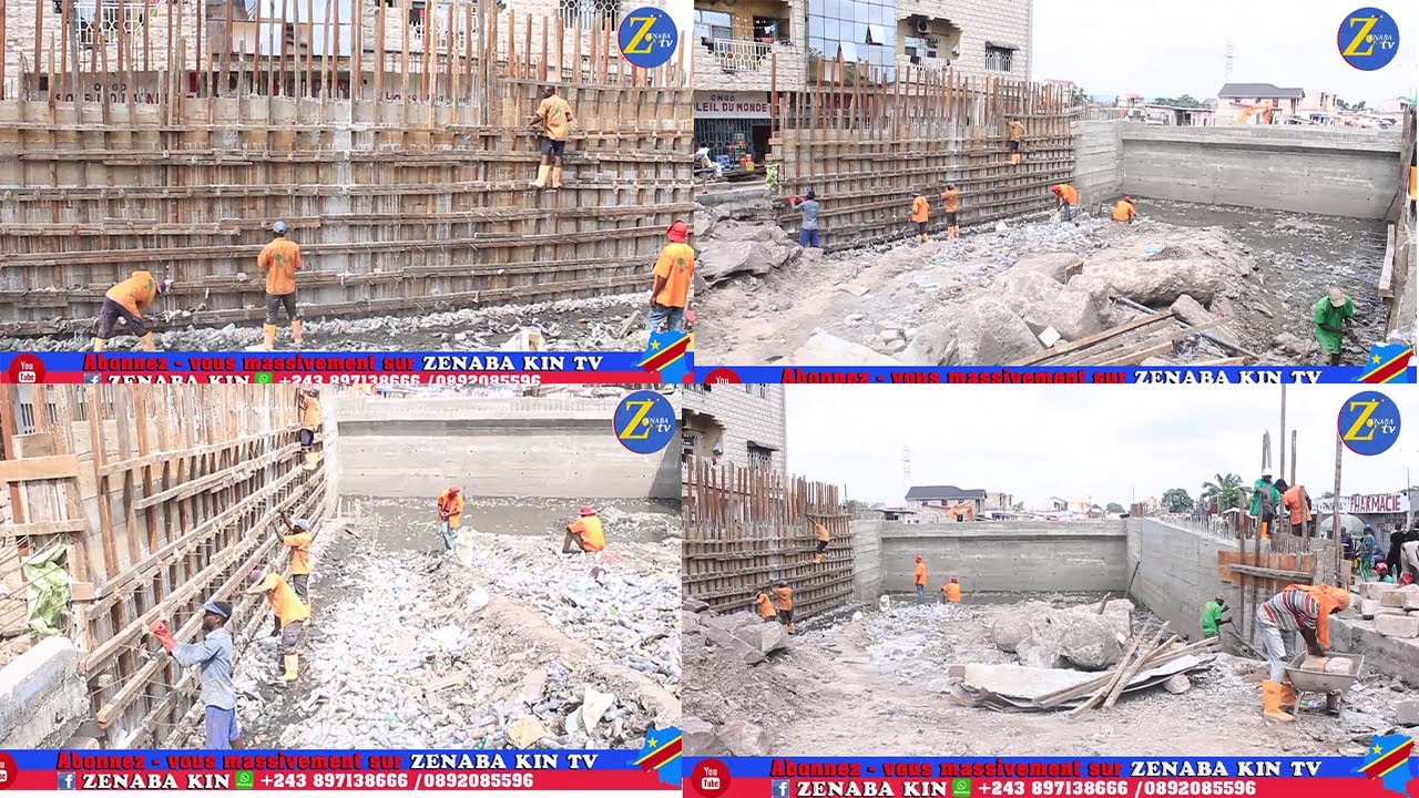 EVOLUTION PONT séparateur LEMBA /NGABA étape le PLUS DIFICILE avec Les INGENIEURS - YouTube