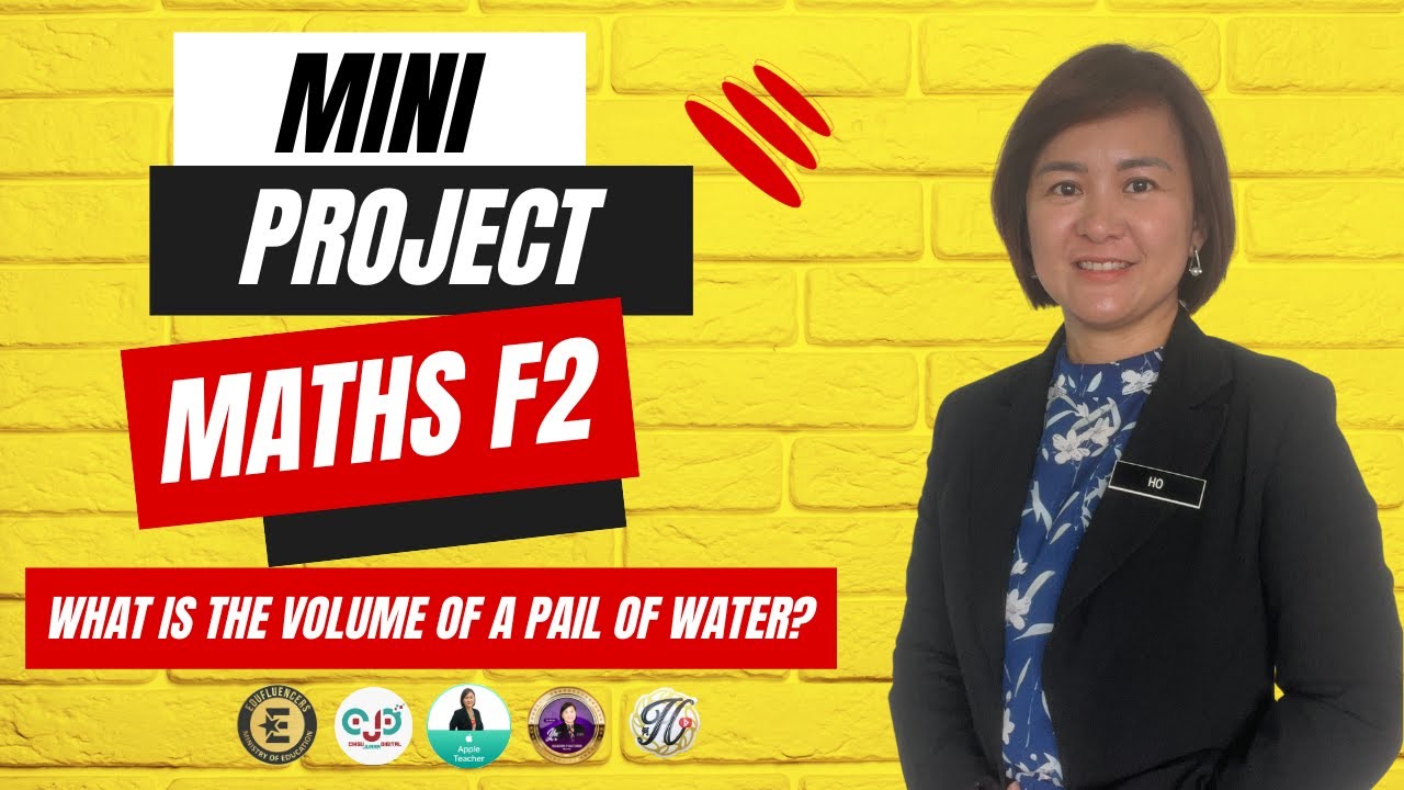 Mini Project Maths F2: What is the volume of a pail of water? - YouTube