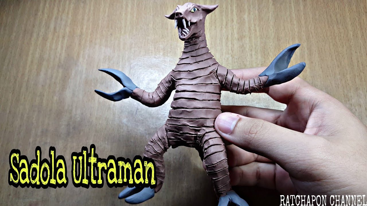 ปั้นดินน้ำมัน Sadola Ultraman | Modeling Clay - YouTube