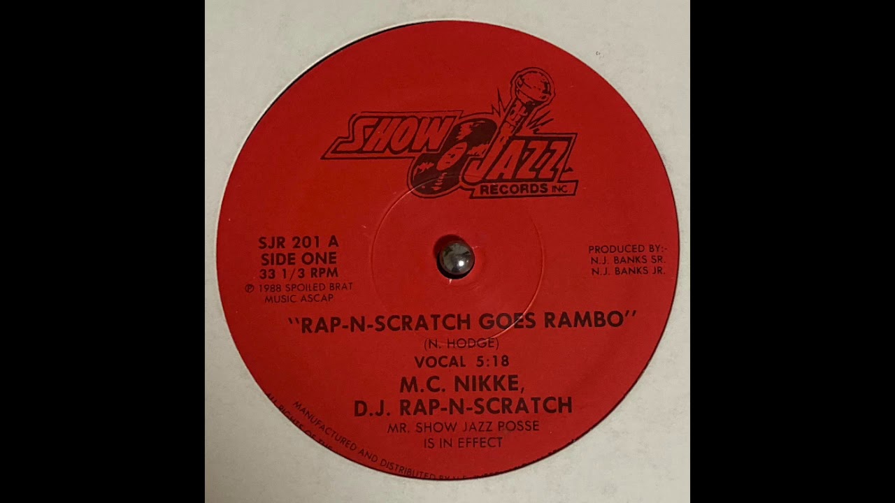 MC NIKKE, DJ RAP-N-SCRATCH / rap n scratch goes rambo(1988) - YouTube