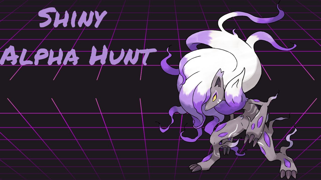 Shiny Alpha Hunting (Zoroark #1 Most Wanted) - YouTube